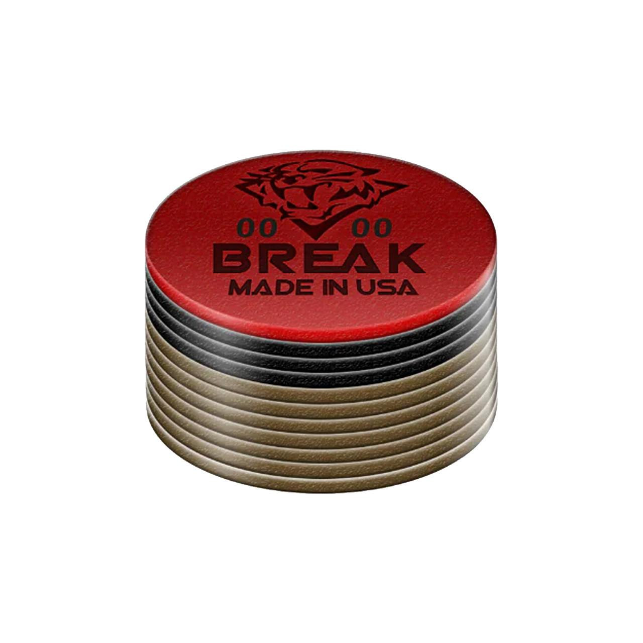 Tiger Break Laminated Break Tip - FCI Billiards