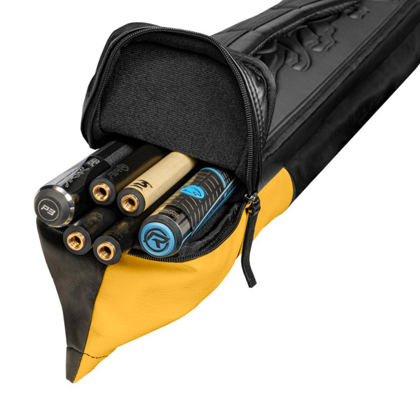 Predator Urbain Black and Yellow Hard Pool Cue Case - 2x4 - FCI Billiards