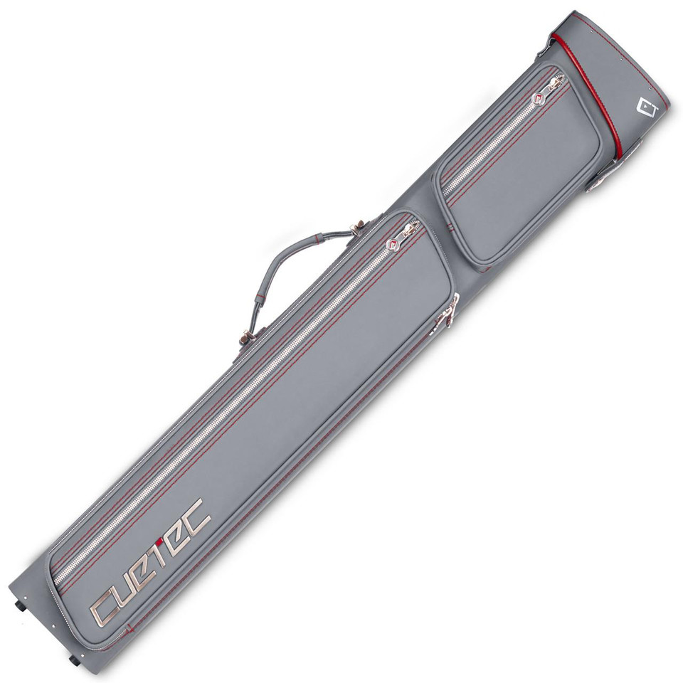 Cuetec Pro Line Grey Hard Pool Cue Case - 3x5 - FCI Billiards