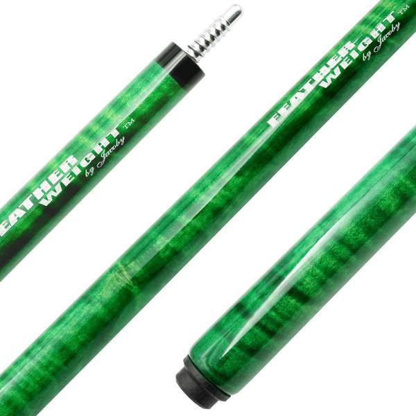 Jacoby Feather Weight Break Cue - Green - FCI Billiards