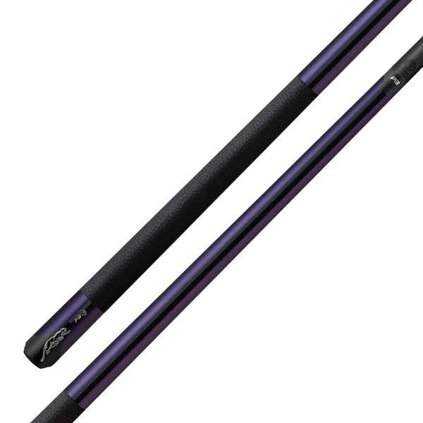 Predator P3 REVO Purple Racer Pool Cue with Leather Wrap - FCI Billiards