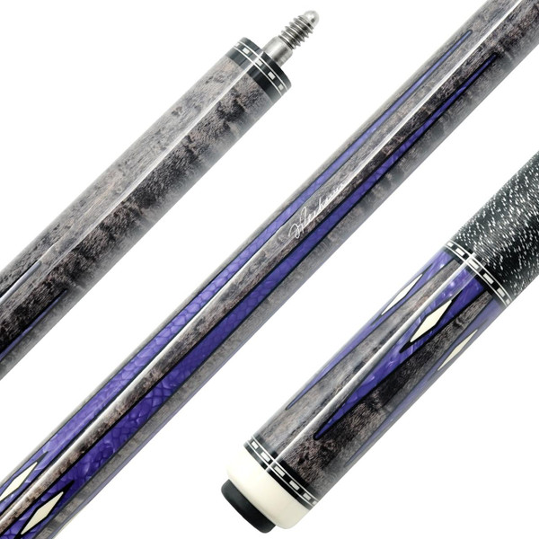 Pechauer Pro Series Custom Cue - P21N - Custom Purple Colorway