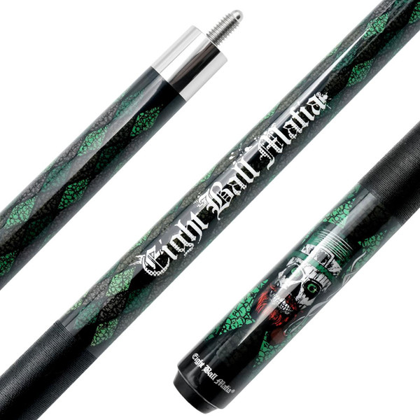 Action Eight Ball Mafia Pool Cue - EBM27 - Irish Leprechaun