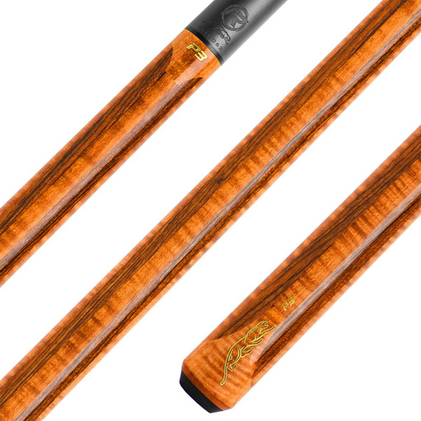 Predator P3 Aura Golden Curly Maple & Bocote Pool Cue - No Wrap