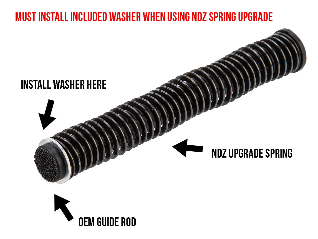 ISMI Recoil Spring for Springfield Echelon | NDZ Performance