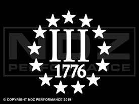 664 - 3 Percenter 13 Stars