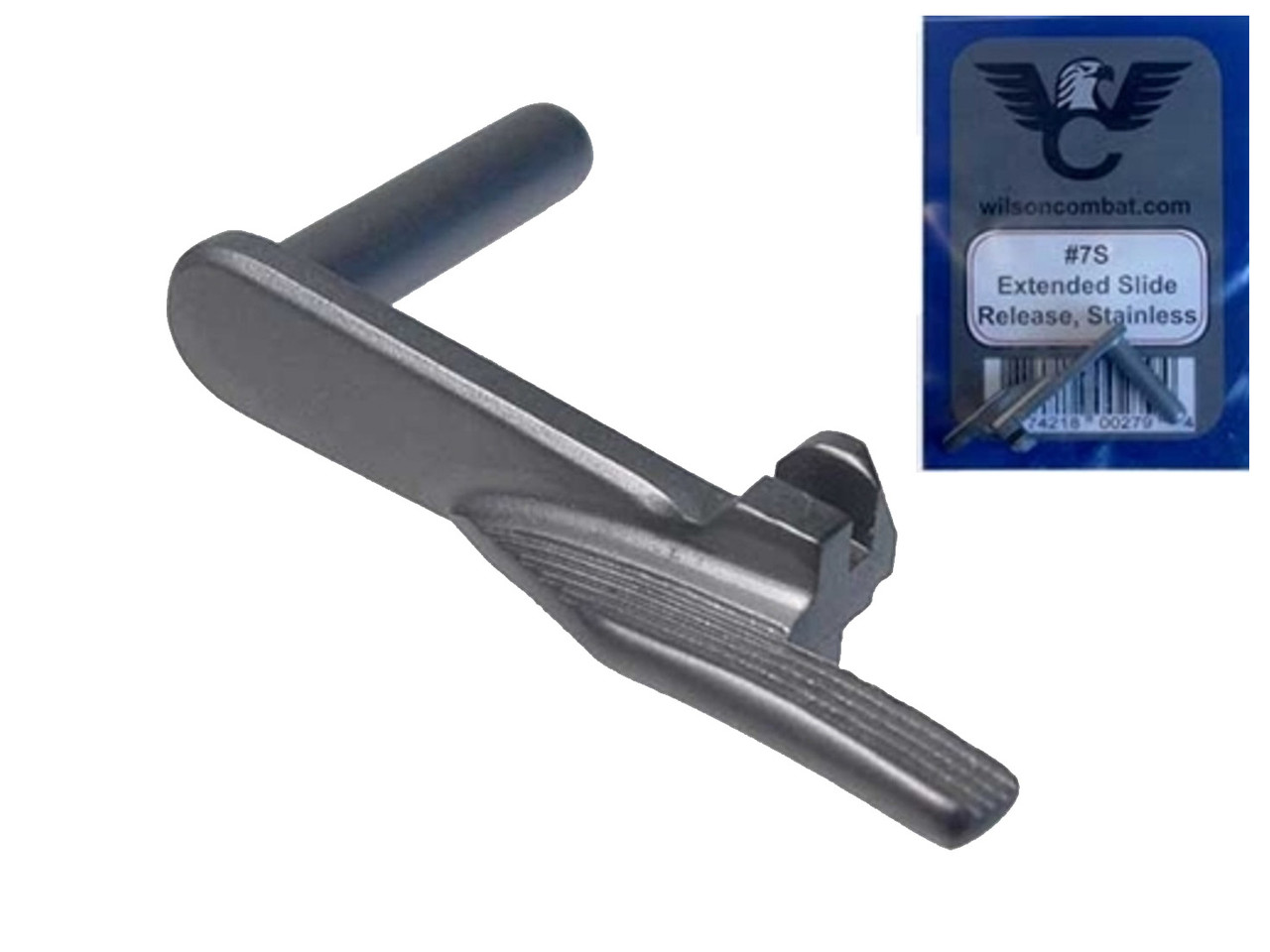 Wilson Combat 1911 Extended Slide Stop Stainless WC-7S | NDZ Performance