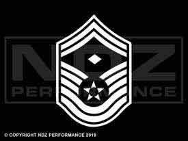 1728 - US Air Force Rank First Sergeant 2 Reverse - NDZ Performance