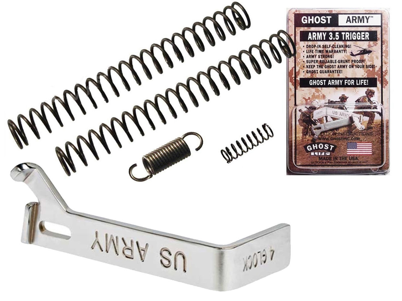 Ghost ARMY Trigger Connector Wolff Complete Spring Kit Glock GEN 1-3