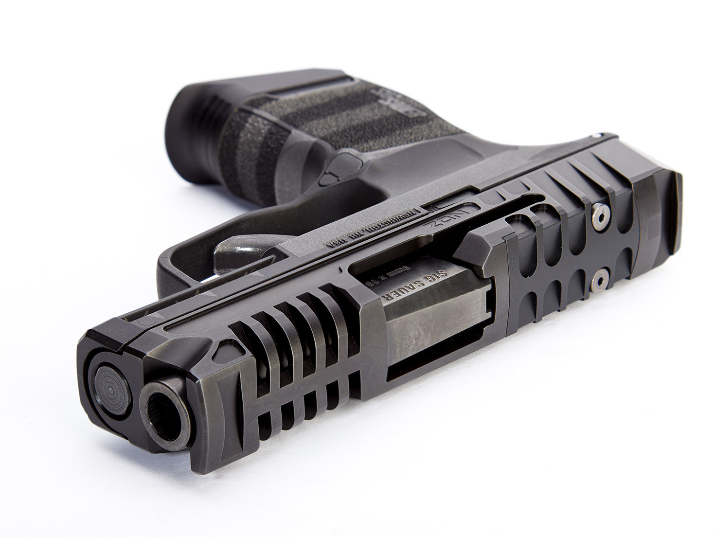 NDZ A.R.E.S. Slide Upgrade for Sig Sauer P365 with RMSc Cut in Black ...