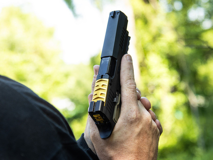 NDZ Sig Sauer P320 Optic Cut Slide Cover Plate, Aspis Cut | NDZ Performance