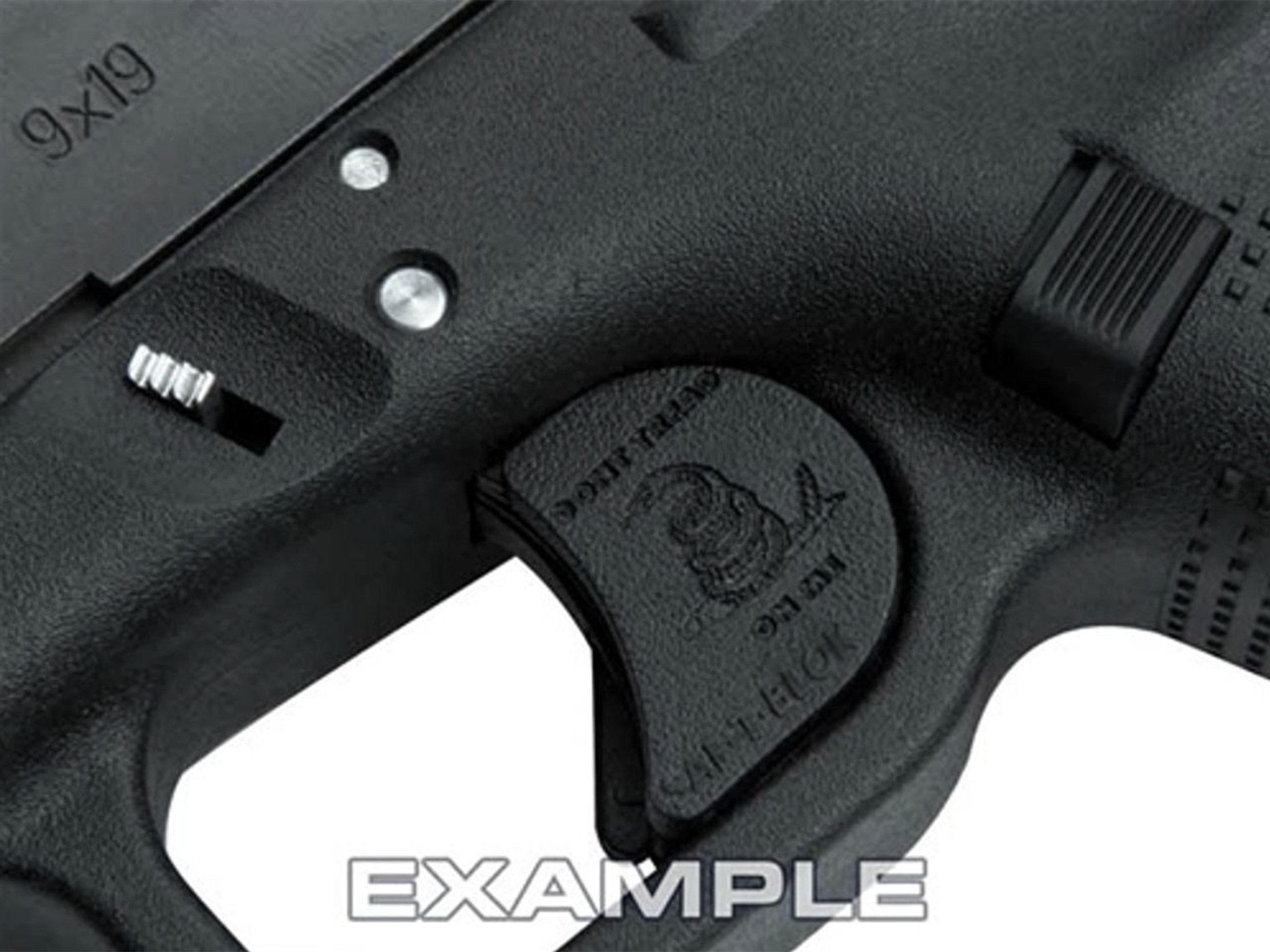 SAF-T-BLOK Right Hand Trigger Safety Block for Glock GEN 1-5 Post 98 ...