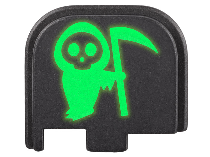 Rear Slide Plate for Glock 43 43X 48, Glow in the Dark | NDZ Performance