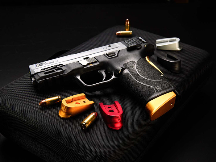 NDZ Smith & Wesson Shield EZ9 Magazine Plate with Finger Extension ...