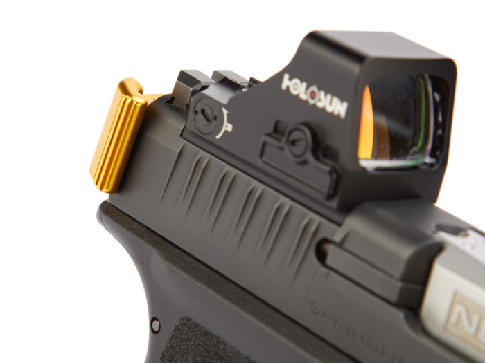 NDZ Springfield Armory Hellcat & Pro Slide Racker Plate with Deep Laser ...