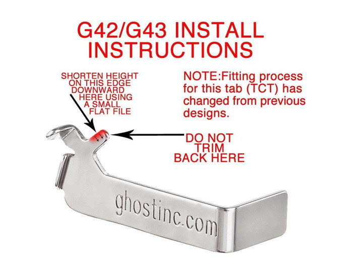 Ghost Pro 3.0 Trigger Connector for Glock 42 43 | NDZ Performance
