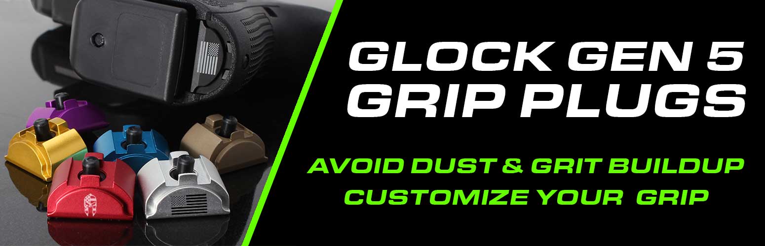 Buy Glock Grip Plugs & Custom Glock Grip Plugs | Gen 5 | NDZ
