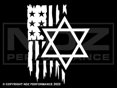 2111 - US Flag Star of David