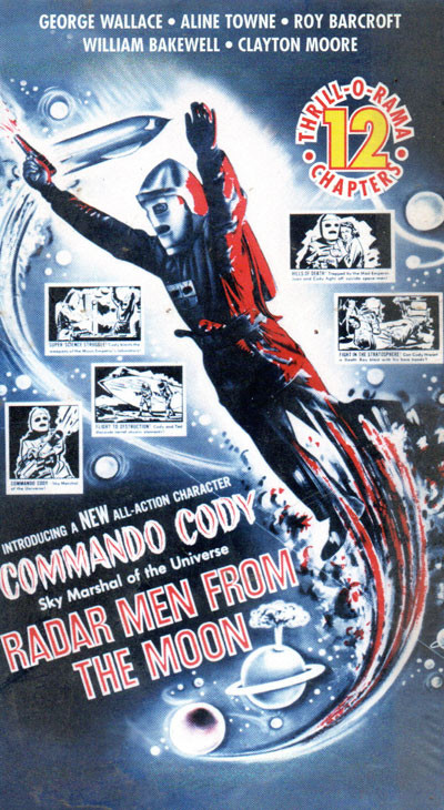 RADAR MEN FROM THE MOON (1952) - VHS Set