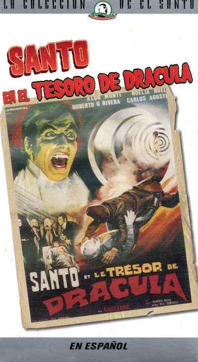 SANTO in TREASURE OF DRACULA (1968/In Spanish) - VHS