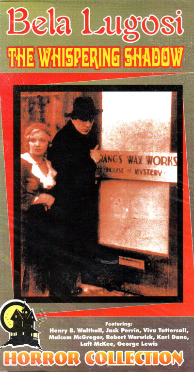 WHISPERING SHADOW (1933/Timeless) - VHS