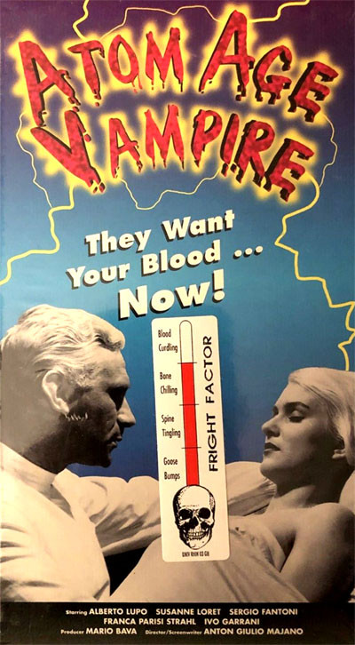 ATOM AGE VAMPIRE (1960) - Used VHS