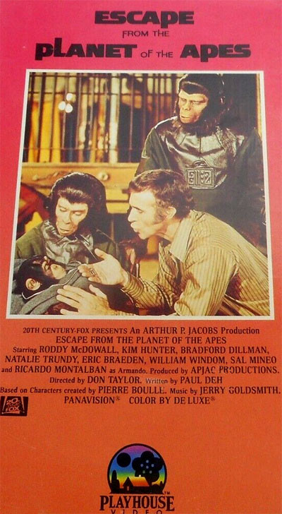 ESCAPE FROM THE PLANET OF THE APES (1971) - Used VHS