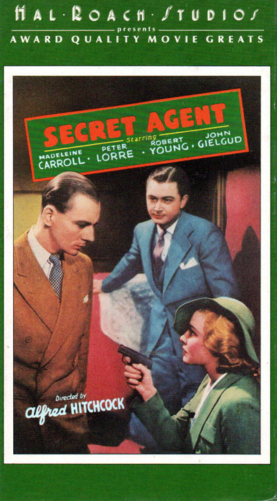 SECRET AGENT (1936/Hal Roach) - Used VHS