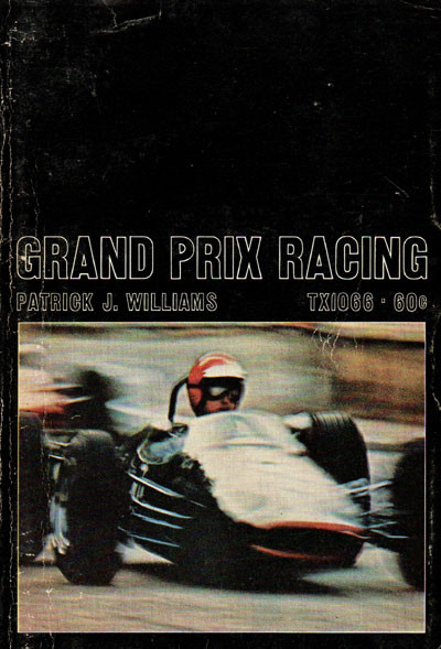 GRAND PRIX RACING - Classic Fantastic Scholastic Book