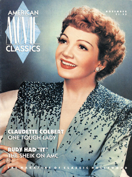 AMERICAN MOVIE CLASSICS (November 1990) - Magazine