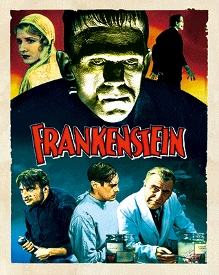 FRANKENSTEIN - LIMITED EDITION SET (1931/3-D Cover/Art Cards) - Blu-Ray ...