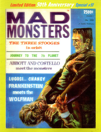 MAD MONSTERS #3 - Reprint Book