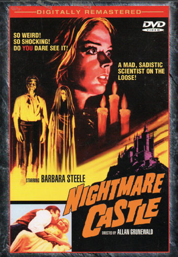 NIGHTMARE CASTLE (1965/Madacy) - Used DVD