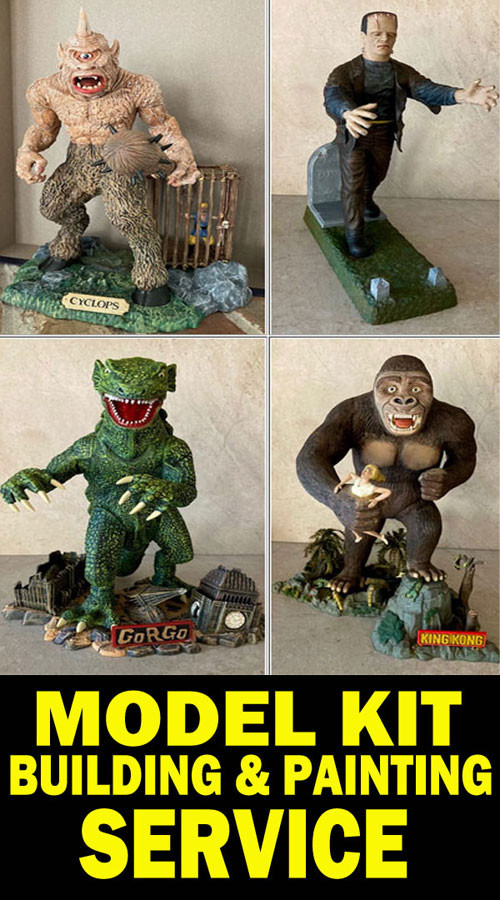"MODEL KIT BUILDING & PAINTING SERVICE - Service"