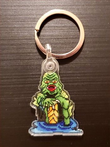 KEY CHAIN LAGOON CREATURE - Collectible Accessory
