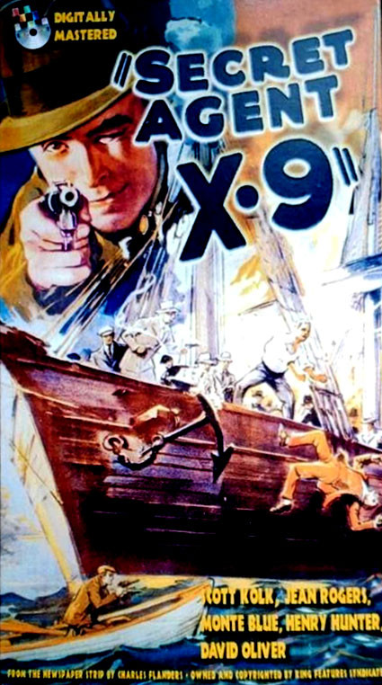 SECRET AGENT X-9 (1937) - VHS