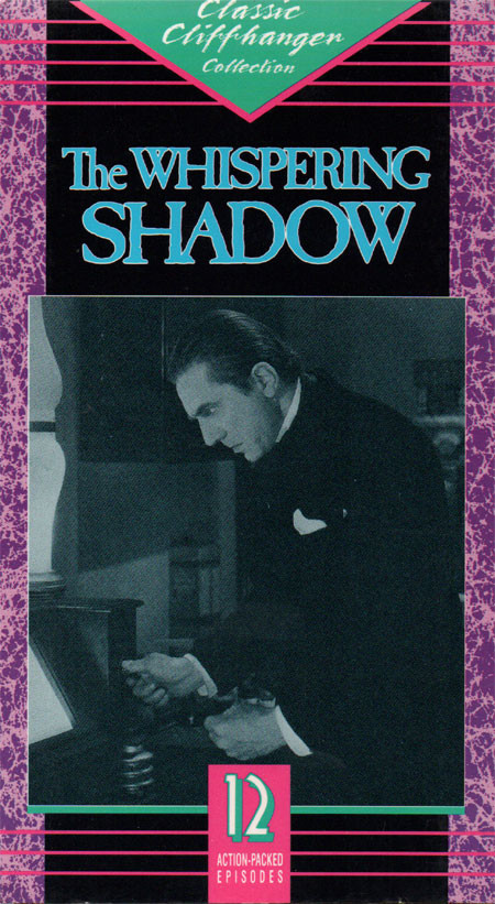WHISPERING SHADOW (1933/Complete Serial) - VHS Set