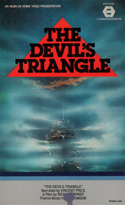 DEVIL'S TRIANGLE (1974/Vincent Price/Documentary) - Used VHS