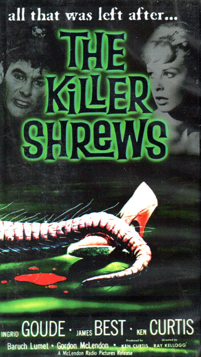 KILLER SHREWS, THE (1959/VCI) - Used VHS