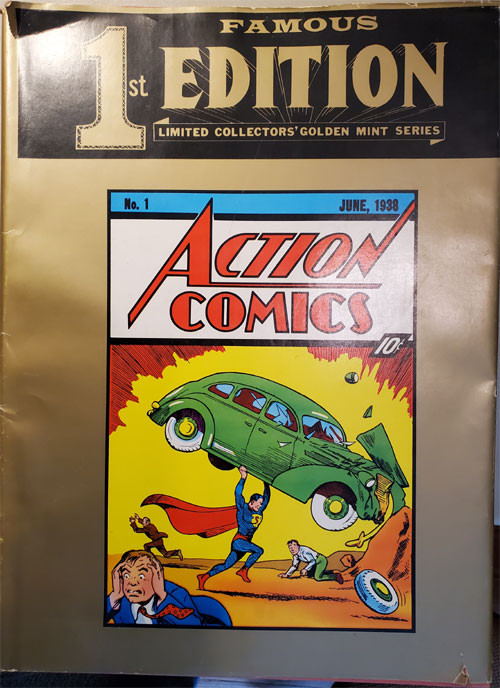 FAMOUS FIRST EDITION: ACTION COMICS #1 - Rare Hardback Edition