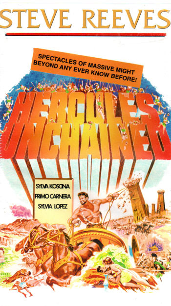 HERCULES UNCHAINED (1959/VCI) - VHS