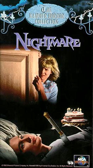 NIGHTMARE (1963/Hammer) - VHS