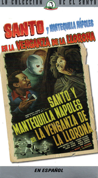 SANTO in VENGEANCE OF THE CRYING WOMAN (1970/In Spanish) - VHS