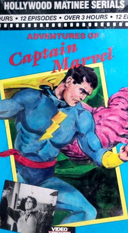 ADVENTURES OF CAPTAIN MARVEL (1941/2-Tape Set/VT) - Used VHS