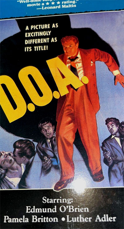 D.O.A. (1949/UAV) - Used VHS