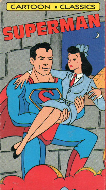 SUPERMAN CARTOONS (Mechanical Monster & more) - Used VHS