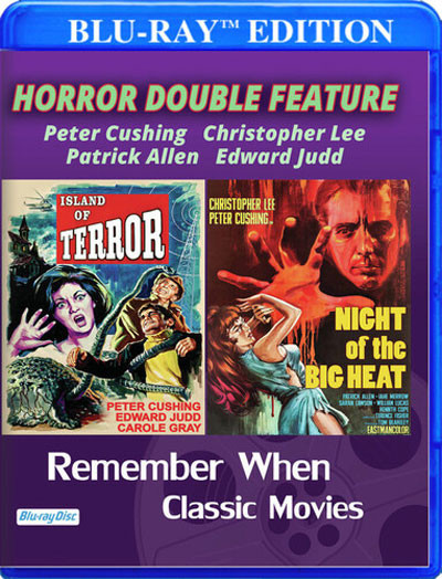 ISLAND OF TERROR (1966)/NIGHT OF THE BIG HEAT (1967) - Blu-Ray