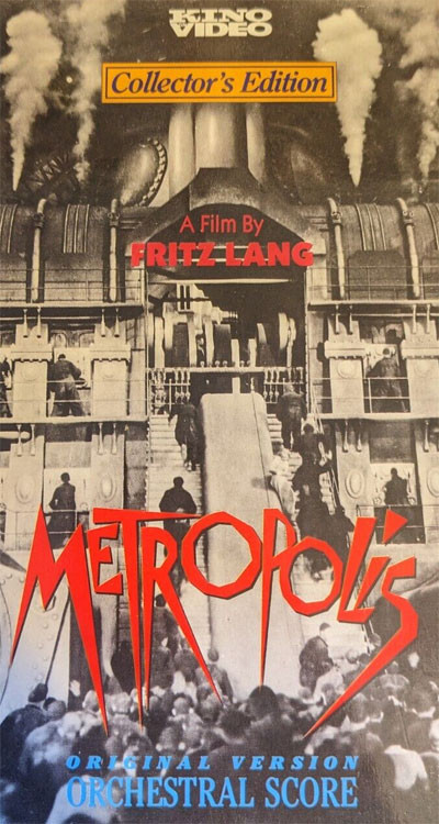 METROPOLIS (1927) - Complete Restored Blu-Ray