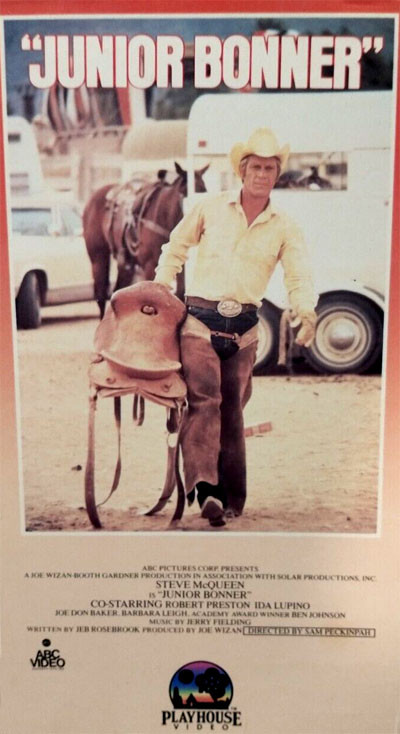 JUNIOR BONNER (1972) - Used VHS
