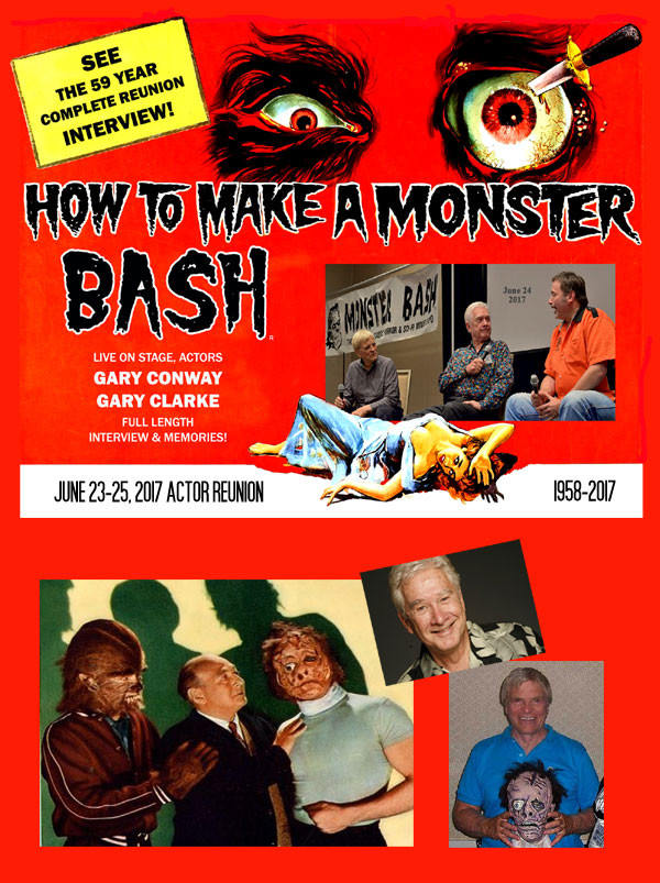 HOW TO MAKE A MONSTER BASH (2017/Special Interview) - DVD